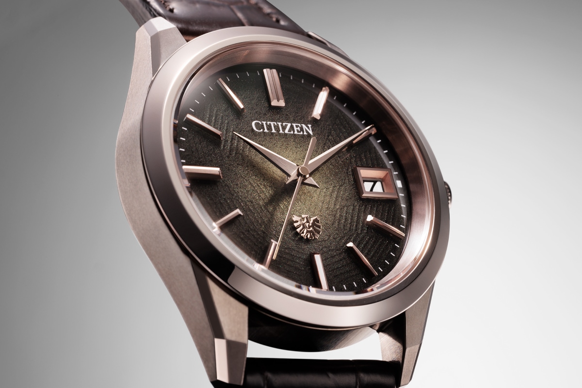 Eco-Drive with Annual Accuracy of ± 5 Seconds Japanese Washi Paper Dial ...